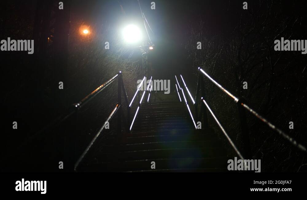 Dark outdoor stairs Stock Videos & Footage - HD and 4K Video Clips - Alamy