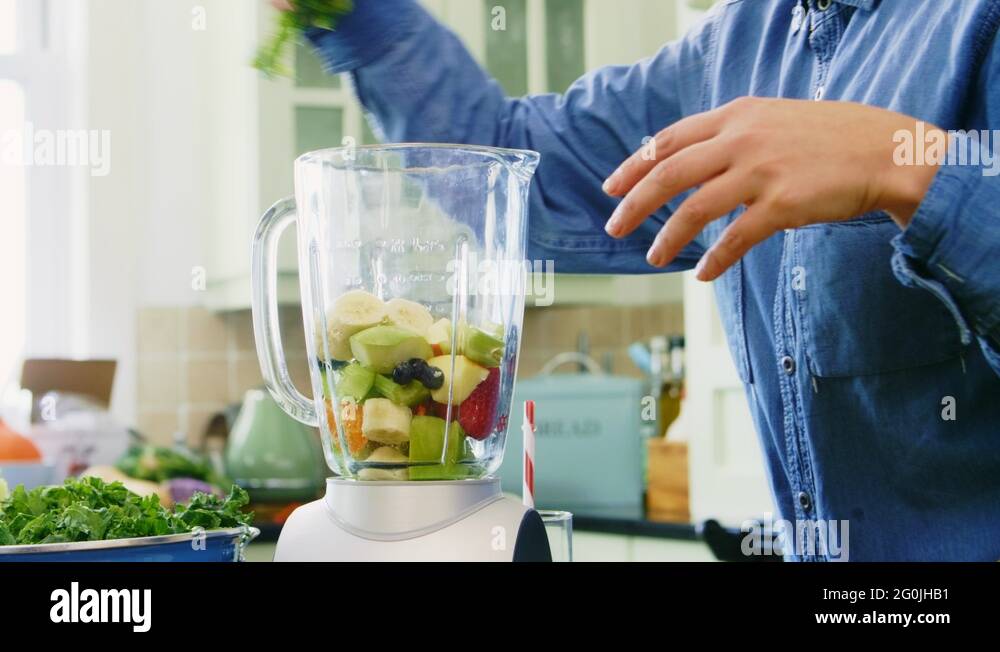 Blending fruits and vegetables Stock Videos & Footage - HD and 4K Video ...