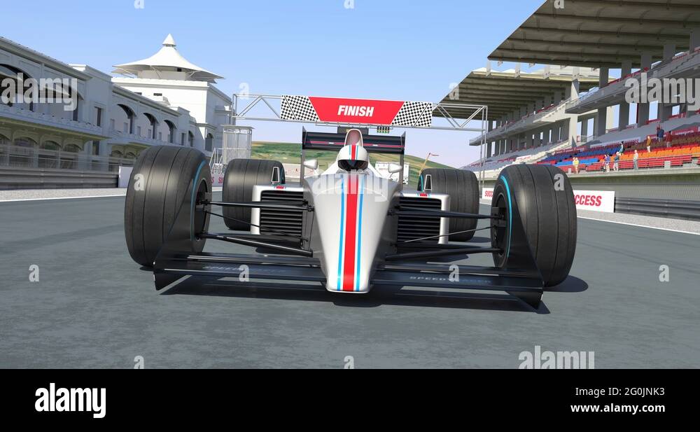 Formula 1 race car crossing finish line Stock Videos & Footage - HD and 4K Video Clips - Alamy