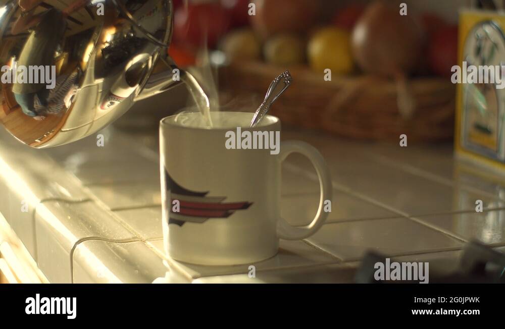 Pouring hot water and mug Stock Videos & Footage - HD and 4K Video ...