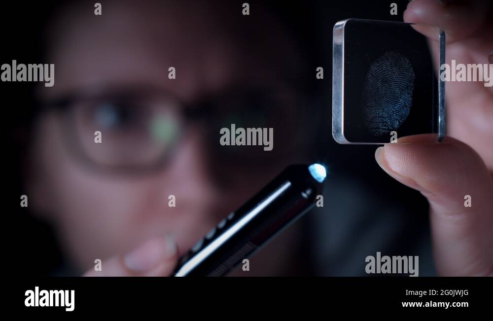4K Future Transparent Smart Device, Detective Investigating ...