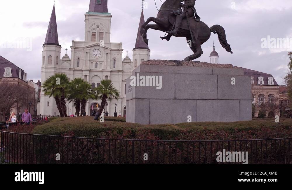Jackson square france new orleans Stock Videos & Footage - HD and 4K ...