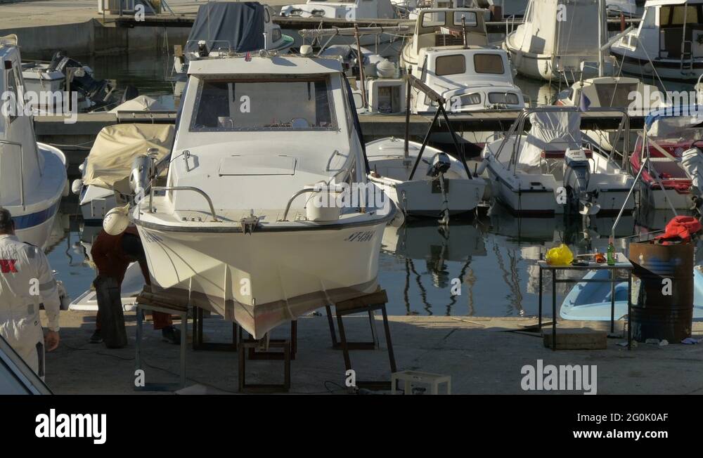 Fixing a boat Stock Videos & Footage - HD and 4K Video Clips - Alamy