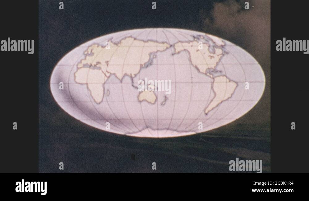 1970s: Global map of geothermal resource areas. Geysers field near San ...