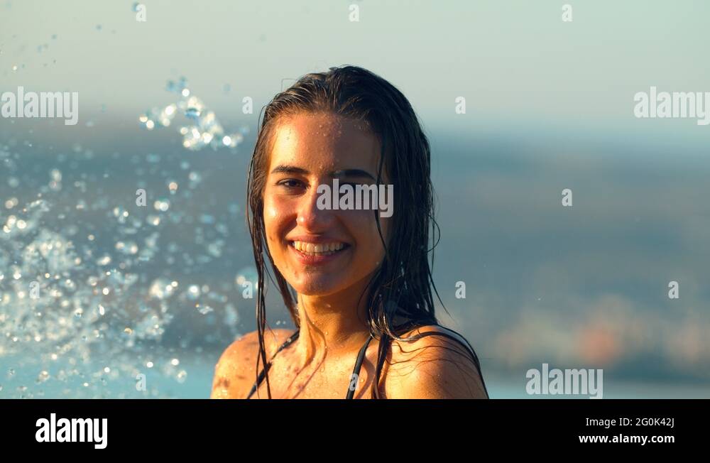 Splashed woman Stock Videos & Footage - HD and 4K Video Clips - Alamy