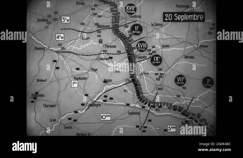 Hindenburg line map Stock Videos & Footage - HD and 4K Video Clips - Alamy