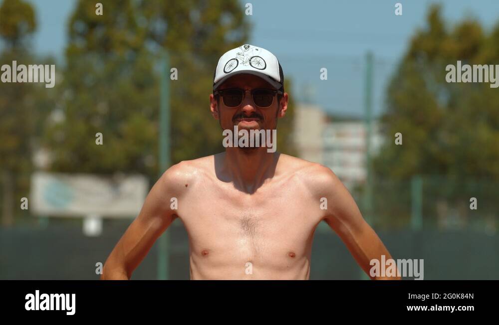 Man being hit by a water balloon in the face Stock Video Footage - Alamy