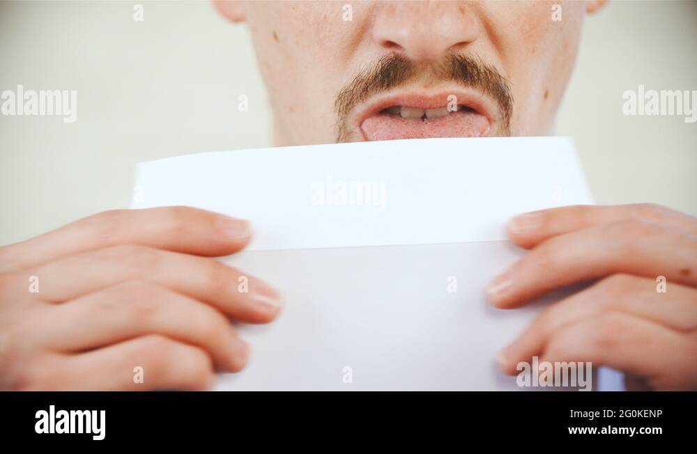 Letter in mouth Stock Videos & Footage - HD and 4K Video Clips - Alamy