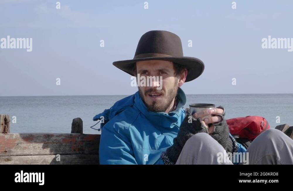 Bearded hiker Stock Videos & Footage - HD and 4K Video Clips - Alamy