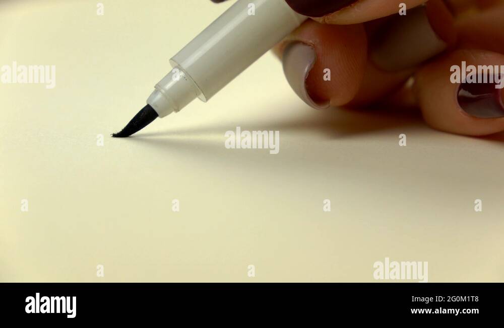 Hand draw black line Stock Videos & Footage - HD and 4K Video Clips - Alamy