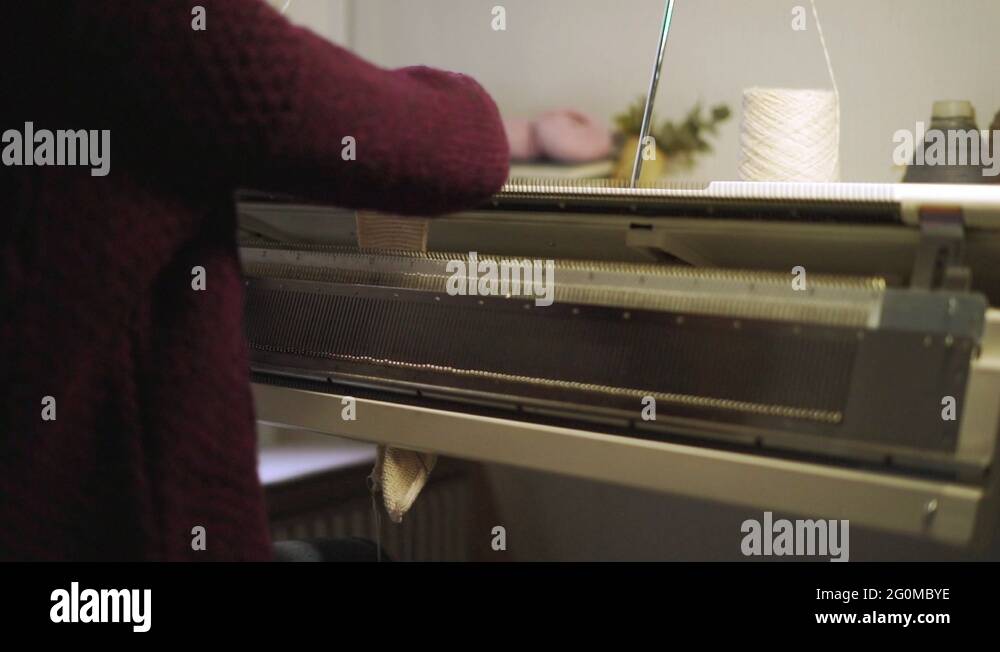 Modern weaving machine loom Stock Videos & Footage - HD and 4K Video ...