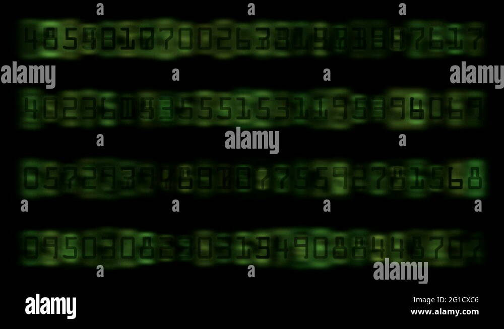 numbers scrolling across the screen,finance digital tech data ...