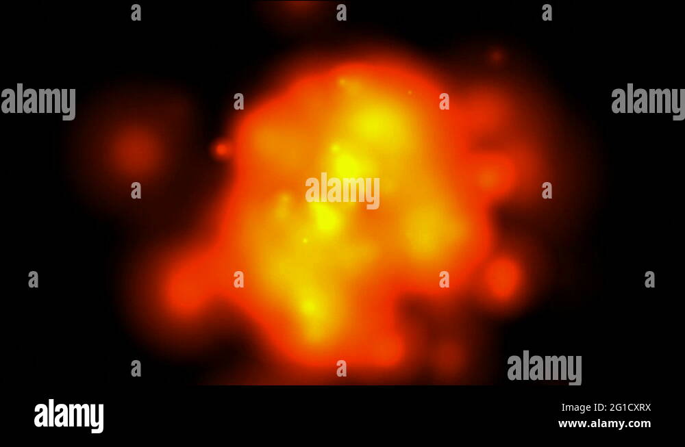 Bubble explosion fireworks flame fire particles hot light smelting ...