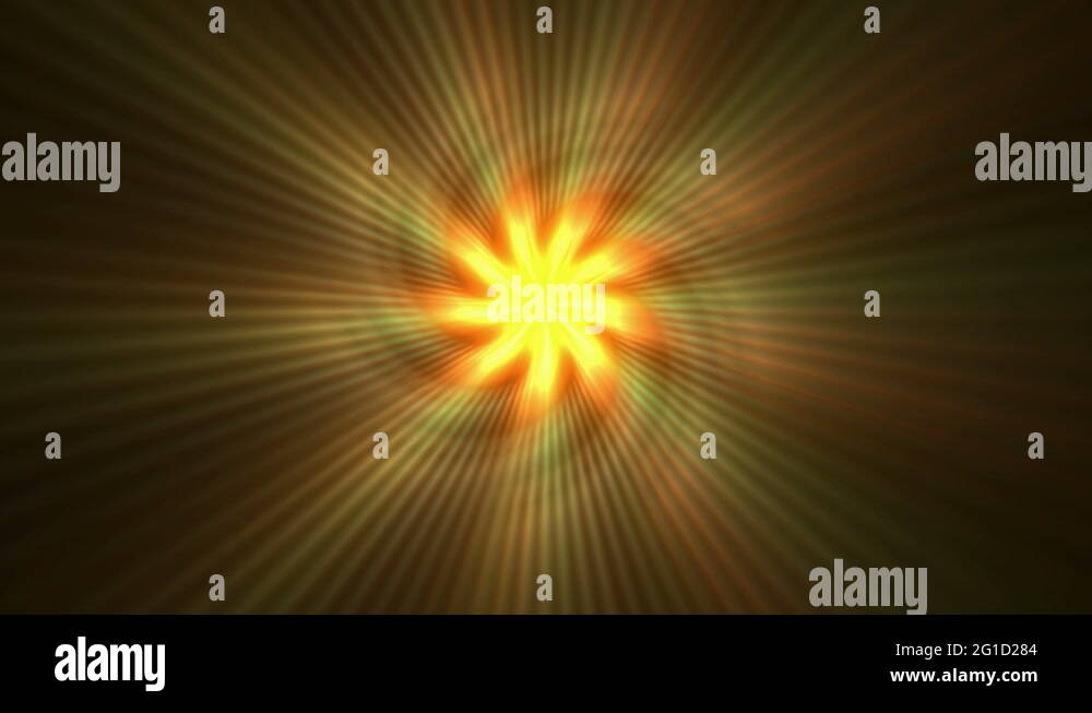 Golden sunlight rotation sawtooth laser light aura beams energy flare ...