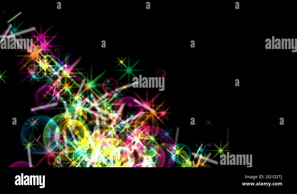 Stars particle firework background,fire energy,gunpowder bubble ...