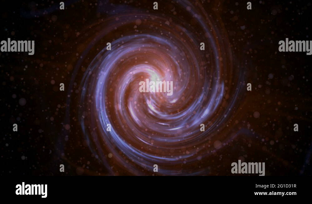 Swirl Milky Way Galaxy rotation energy tunnel aurora particle material ...