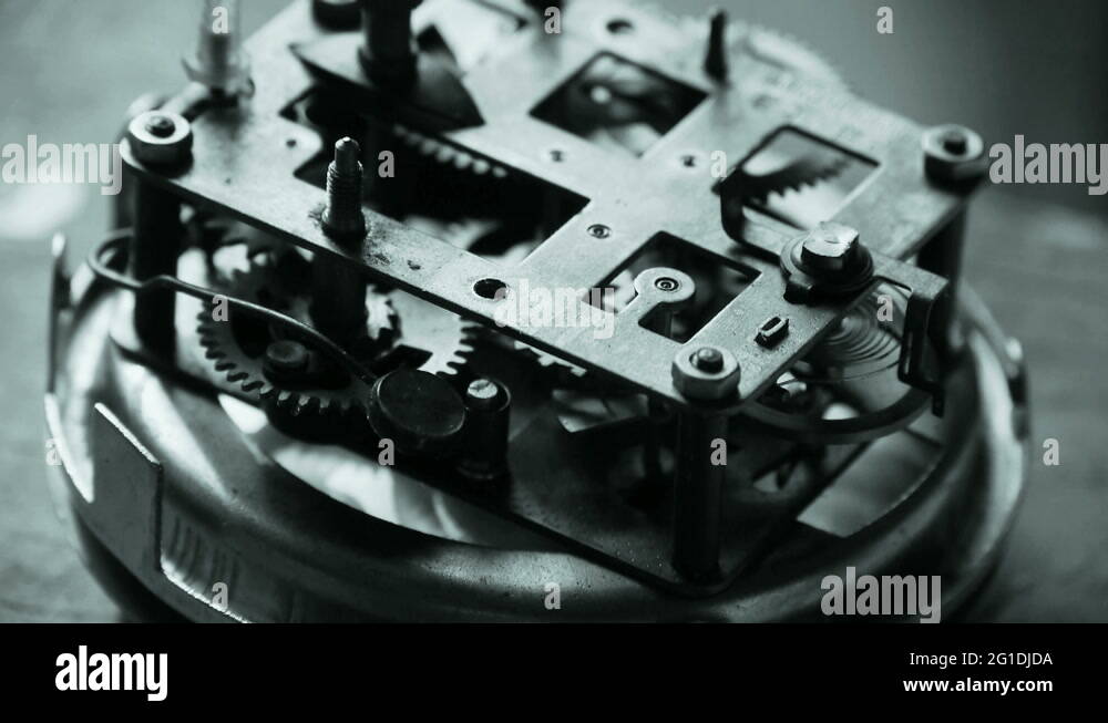 internal structure of Watch,bearings,gears Stock Video Footage - Alamy