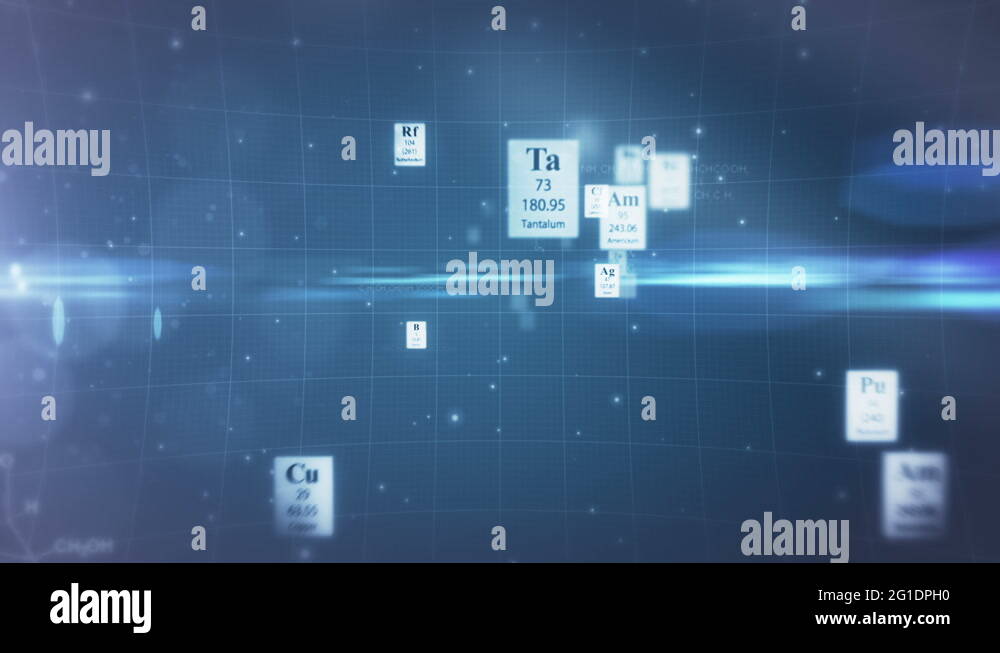 Scientific backgrounds. Elements of Periodic table and chemical ...