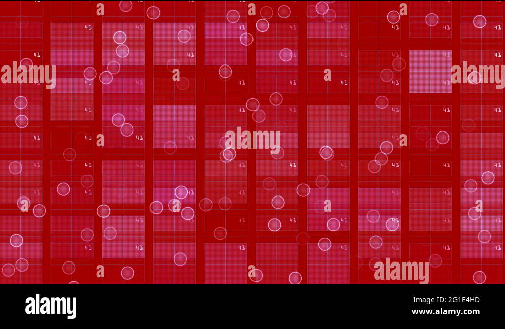 Virtual square circuit,science tech lines,matrix dots scanning ...