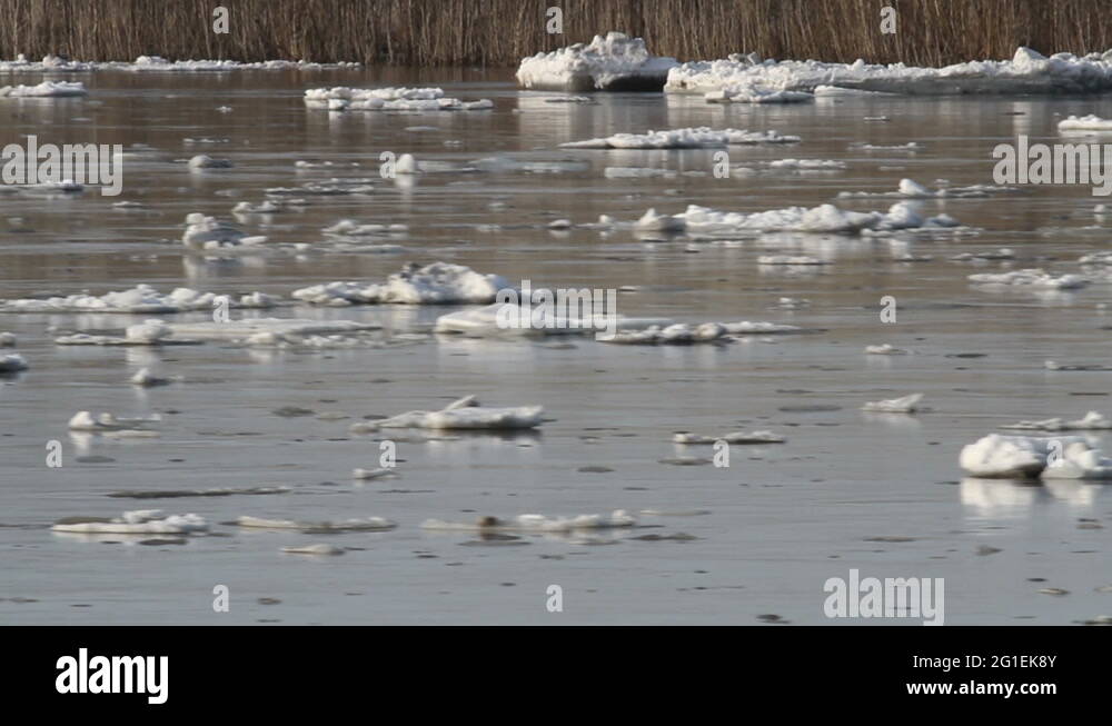 floating of ice Stock Video Footage - Alamy