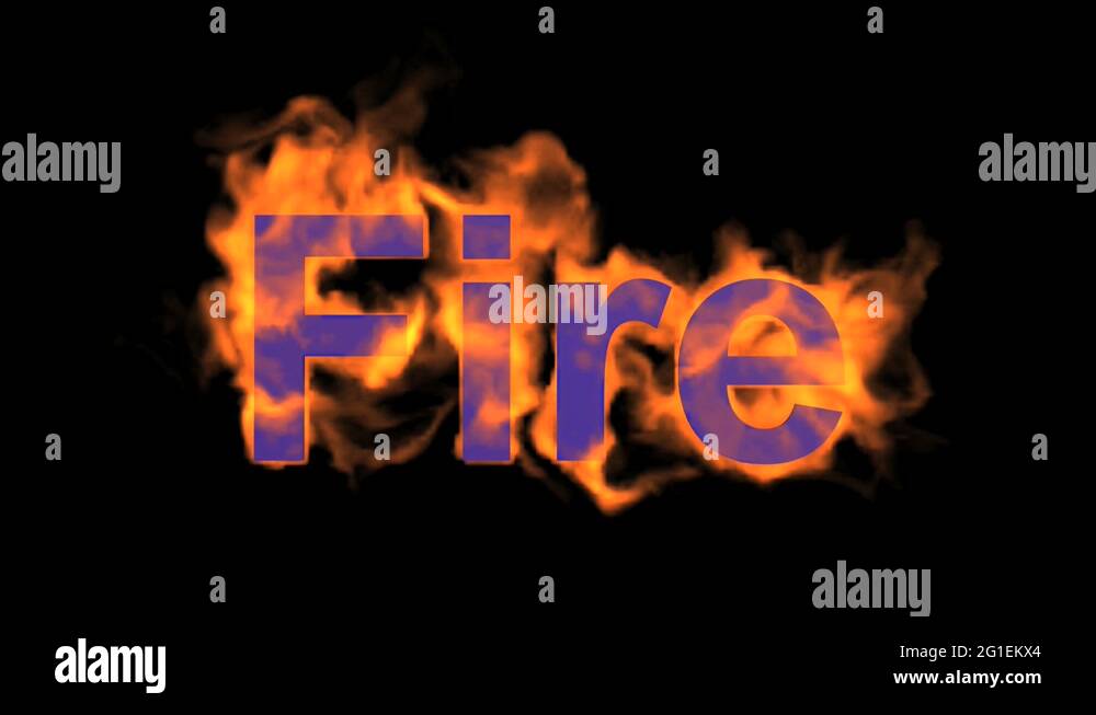 Fire word Stock Videos & Footage - HD and 4K Video Clips - Alamy
