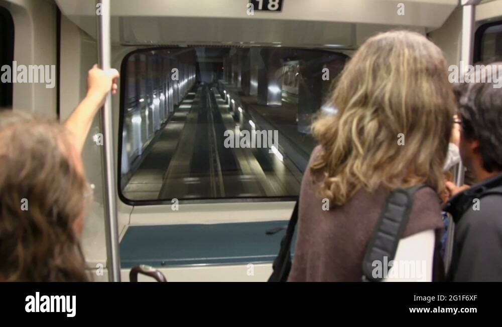 Tube train front Stock Videos & Footage - HD and 4K Video Clips - Alamy