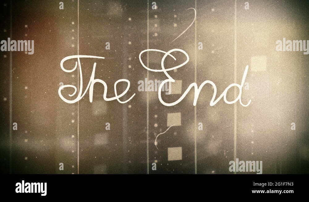 The end old movie Stock Videos & Footage - HD and 4K Video Clips - Alamy
