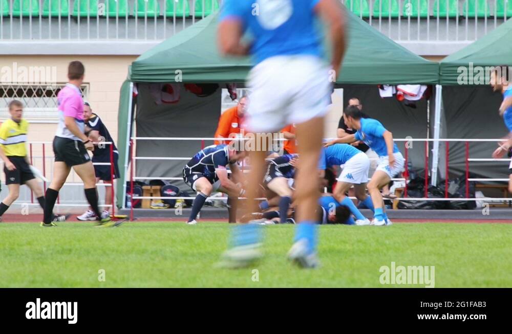 Rugby union action running ball Stock Videos & Footage - HD and 4K ...