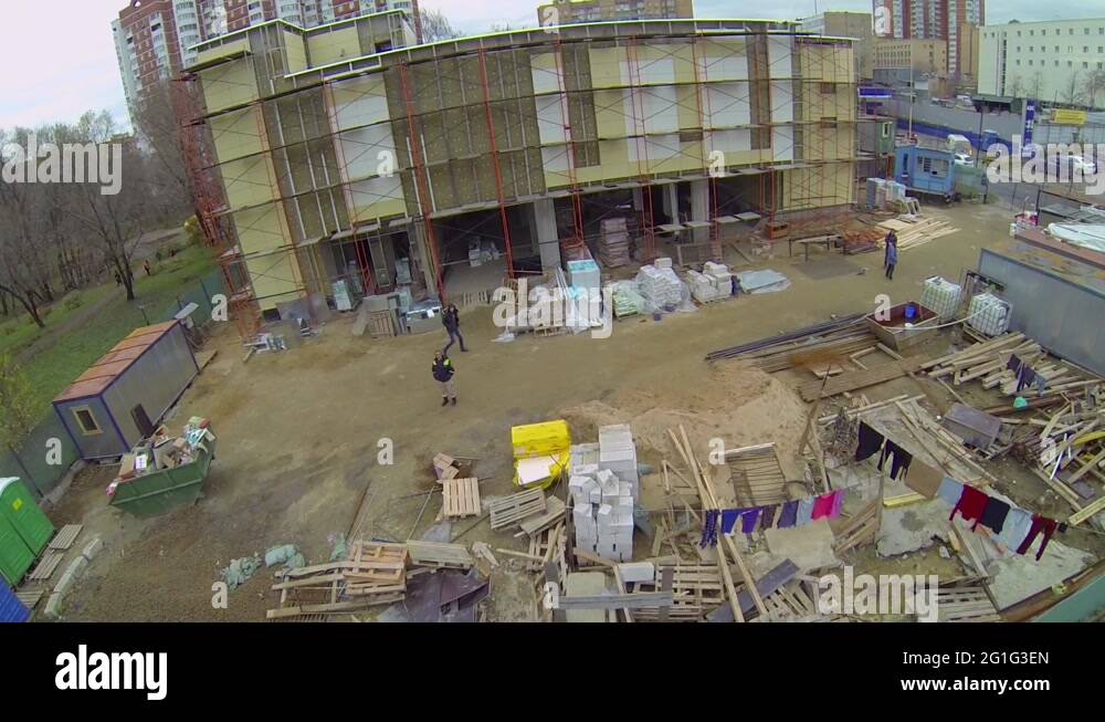 Builders work on new structure Stock Videos & Footage - HD and 4K Video ...