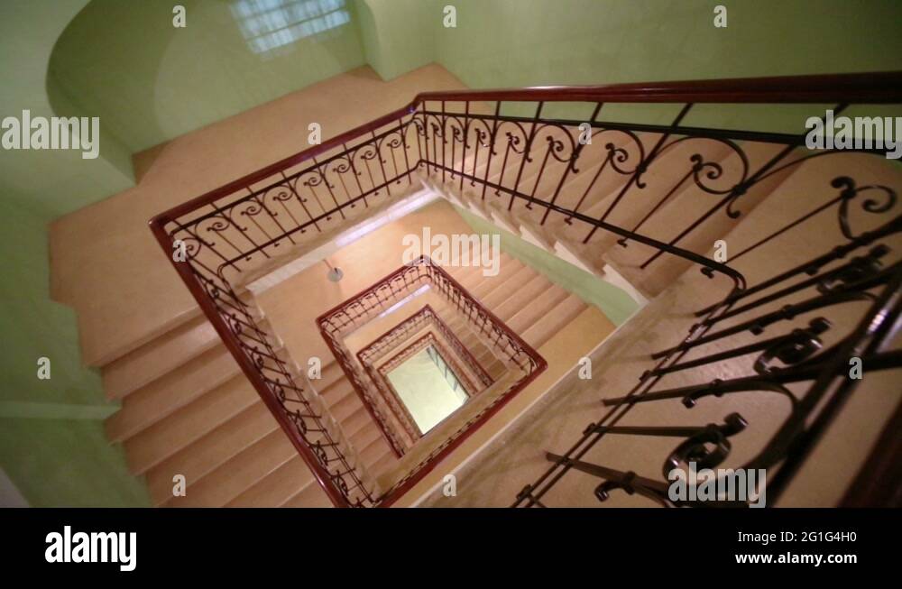 Square circular stairs Stock Videos & Footage - HD and 4K Video Clips ...