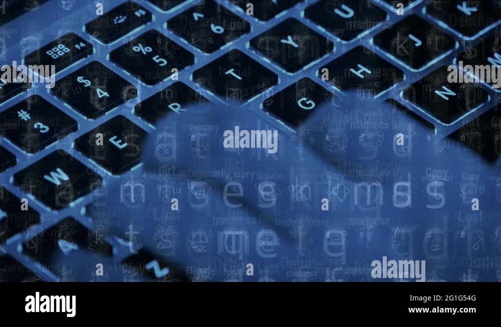 Writing computer code,Typing laptop Keyboard,computer Literate Operator ...