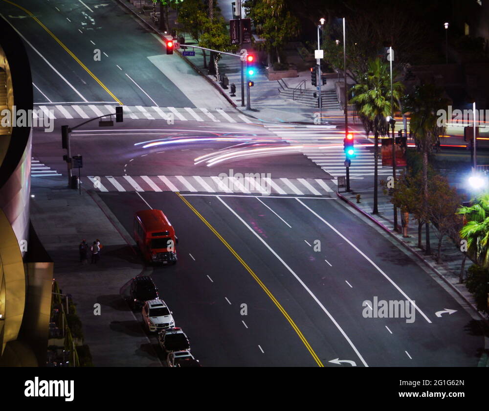 4K Traffic at Intersection Time Lapse -Full Frame Stock Video Footage ...