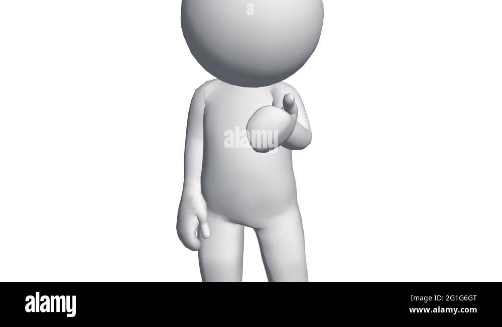 3D cartoon character speaking,comics people chat talking Stock Video ...