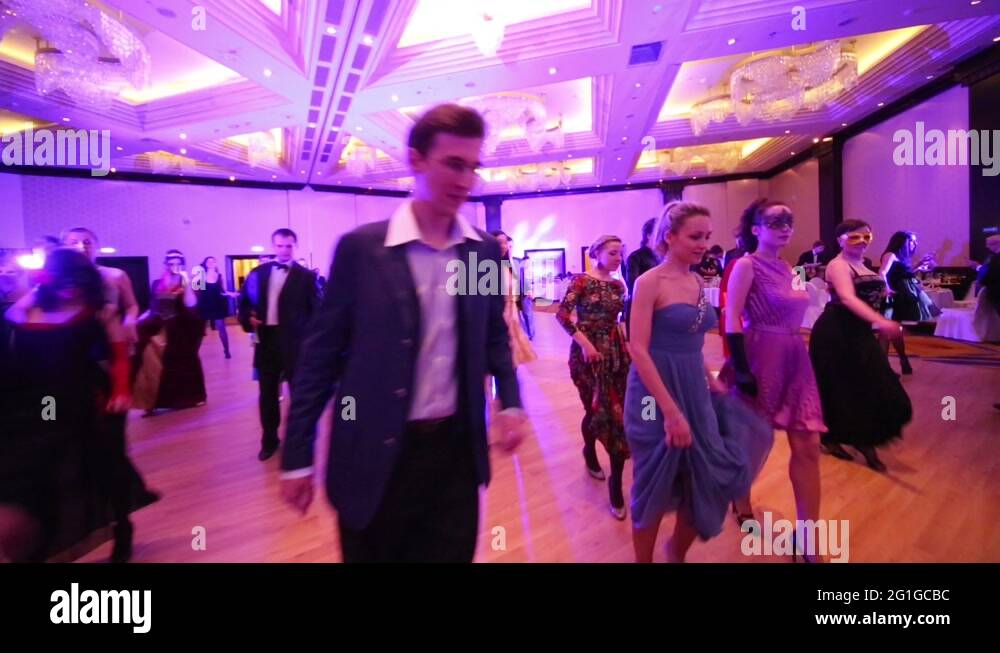 People dancing in the same at masquerade ball Phantom of Opera Stock ...