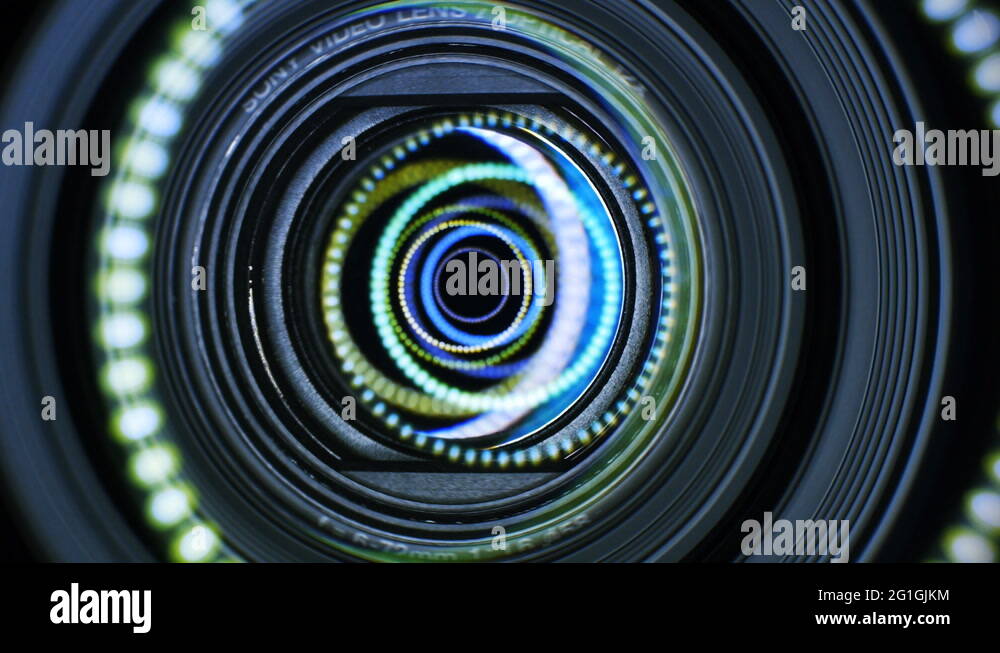 Lens camera circle Stock Videos & Footage - HD and 4K Video Clips - Alamy