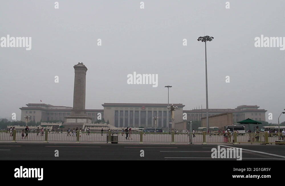 Tiananmen square at daytime HD Stock Video Footage - Alamy