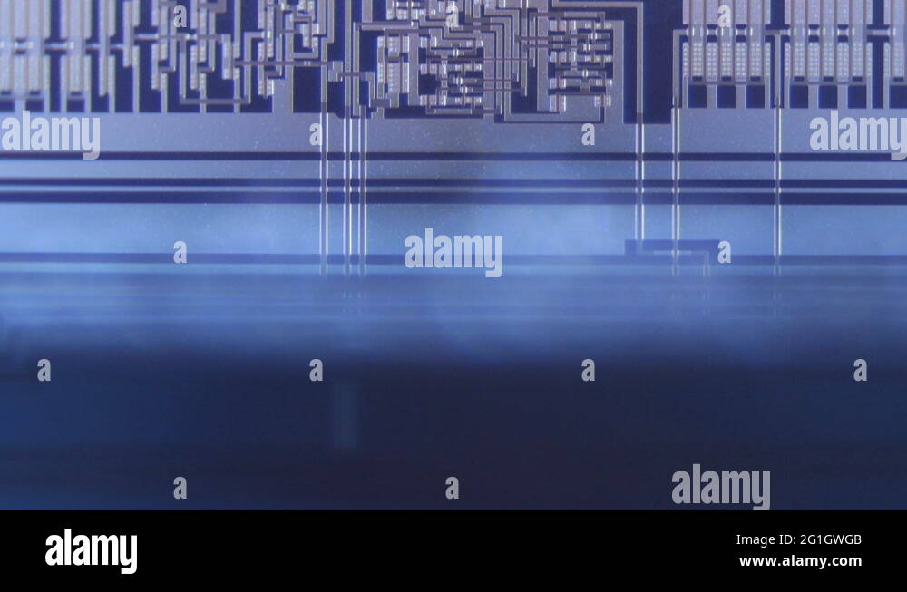Working matrix and the control circuit. Macro Stock Video Footage - Alamy