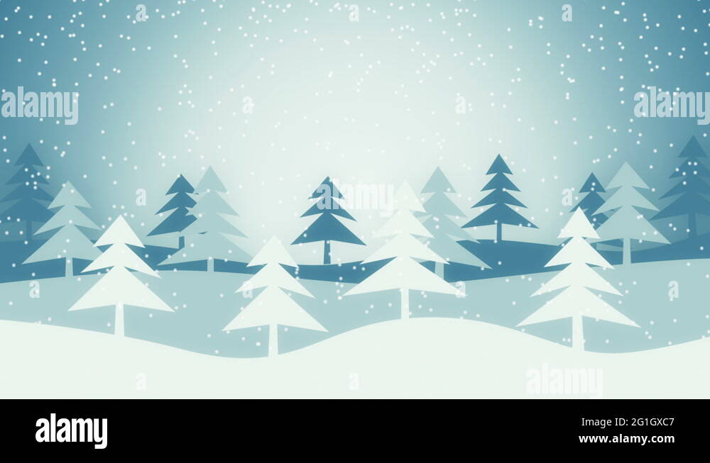 Winter scene illustration Stock Videos & Footage - HD and 4K Video ...