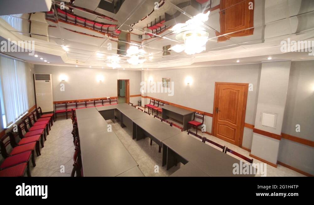 Modern boardroom red table Stock Videos & Footage - HD and 4K Video ...