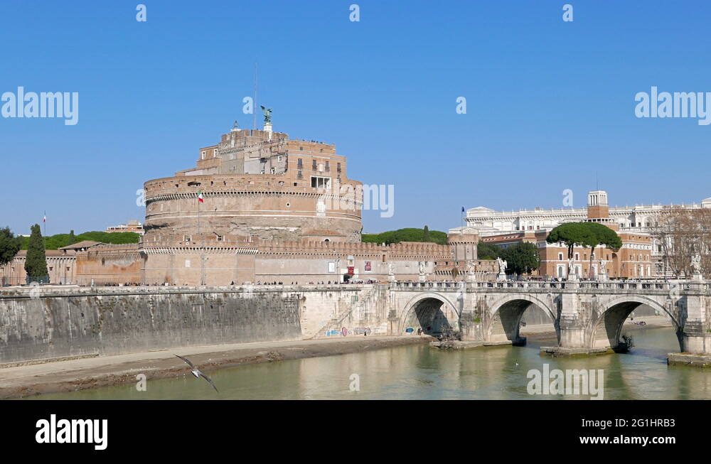 Castle san angelo rome Stock Videos & Footage - HD and 4K Video Clips ...