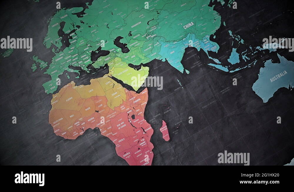 Panorama world map Stock Videos & Footage - HD and 4K Video Clips - Alamy