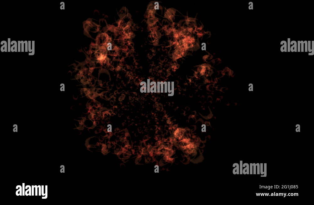 4k Eruption of flame,explosion gold fire & fireworks,war scene,hellfire ...