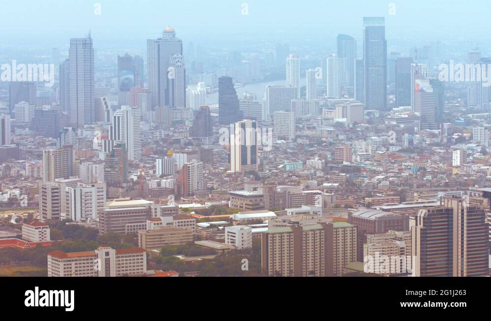 High rise buildings in downtown bangkok Stock Videos & Footage - HD and ...