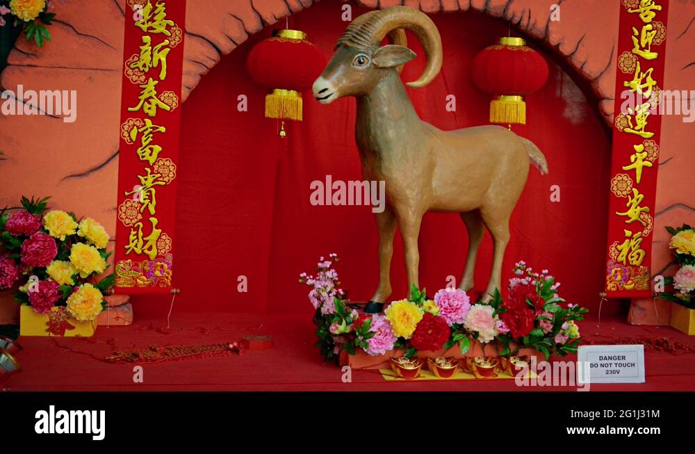 Chinese goat statue Stock Videos & Footage - HD and 4K Video Clips - Alamy