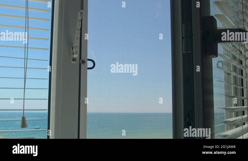 Sea view through open window Stock Videos & Footage - HD and 4K Video ...