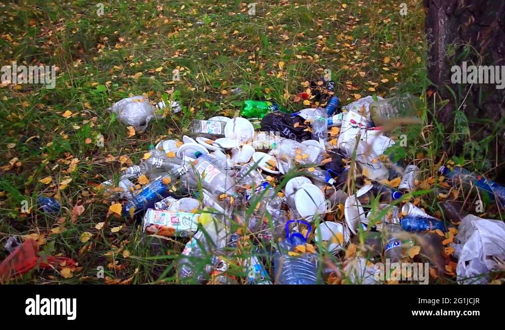 Environmental pollution garbage waste jungle Stock Videos & Footage ...