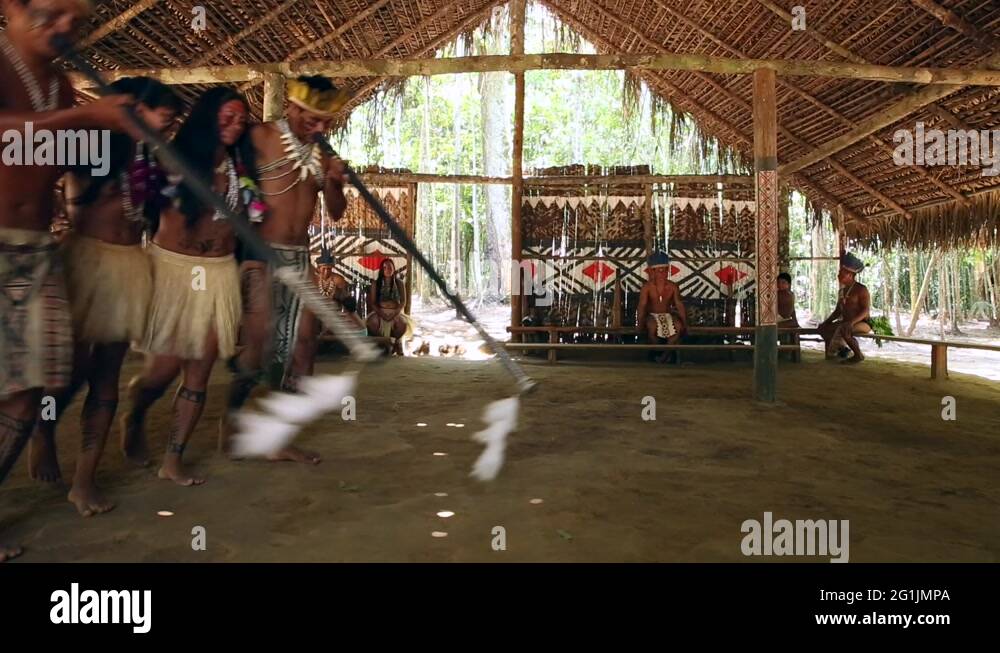 Brazil amazon rainforest tribe ritual Stock Videos & Footage - HD and ...
