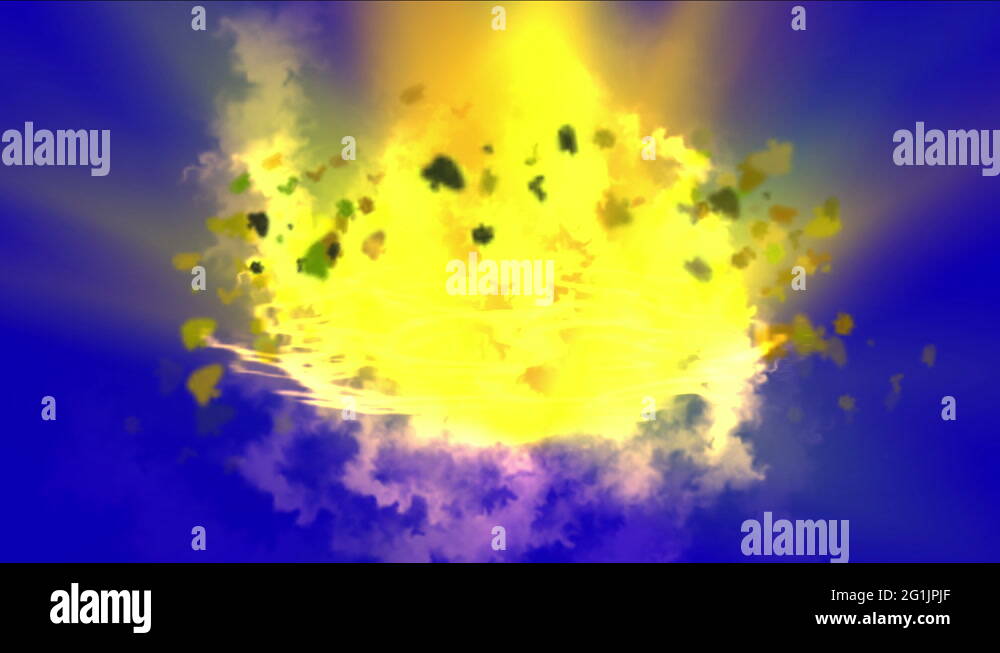 4k Explosion fire light,galaxy smoke,military bomb particle,ray energy ...