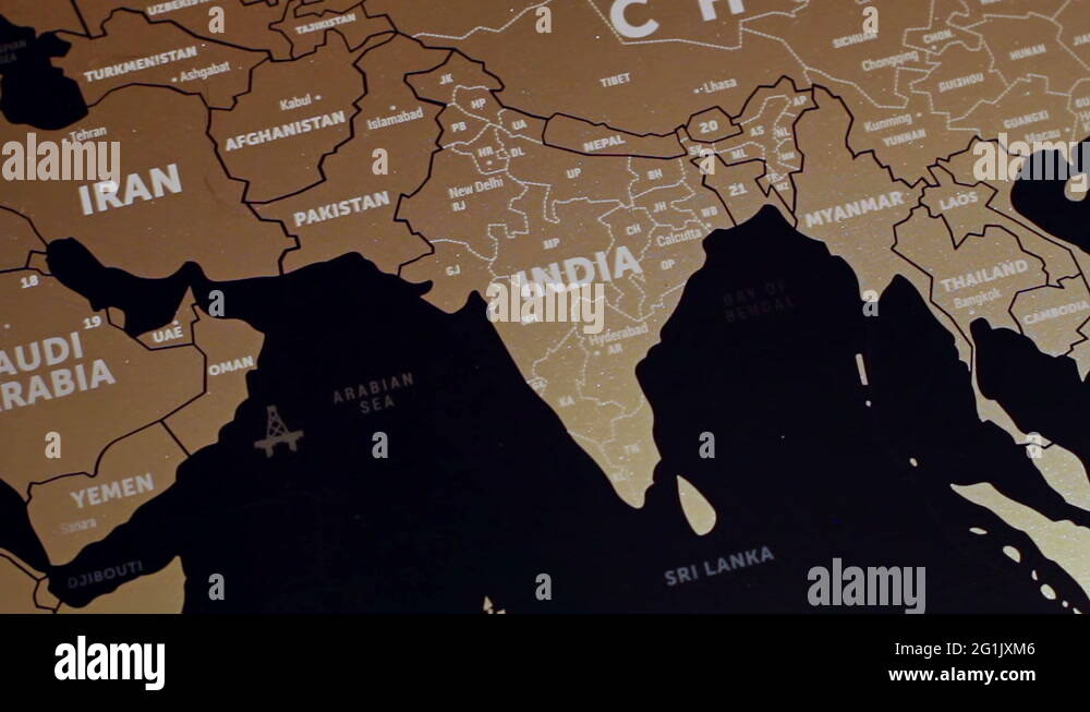 Turkey india map Stock Videos & Footage - HD and 4K Video Clips - Alamy