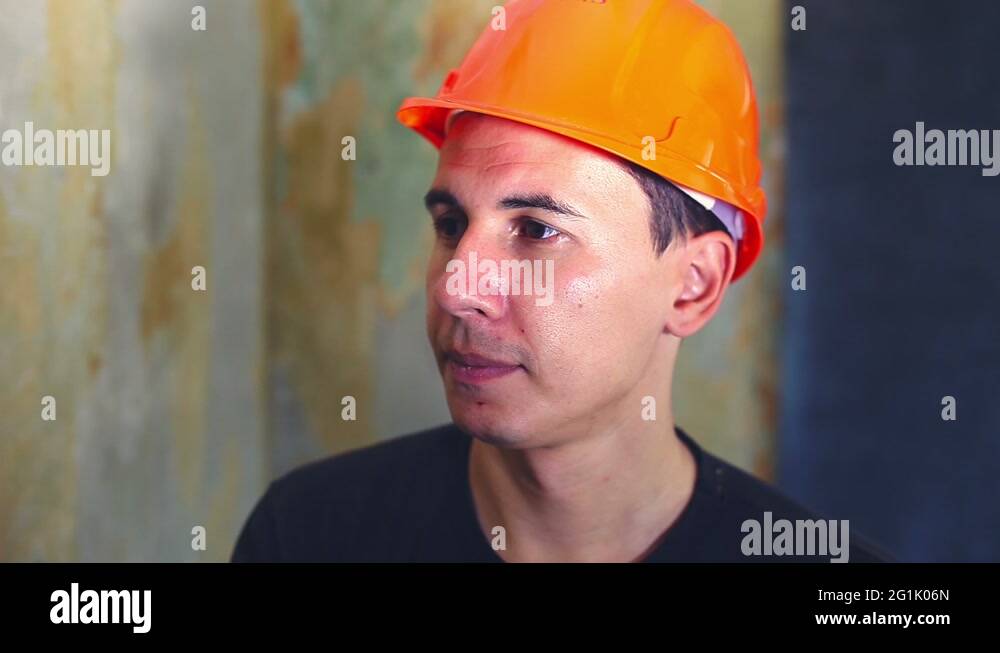 Construction worker helmet hard hat Stock Videos & Footage - HD and 4K ...